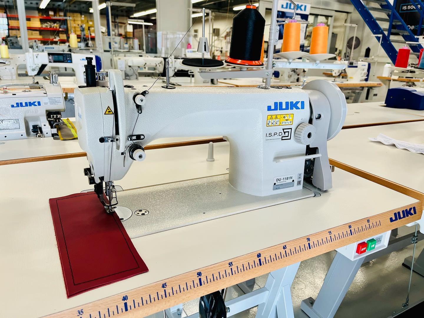 JUKI DU-1181N industriële naaimachine voor leder & zware stoffen