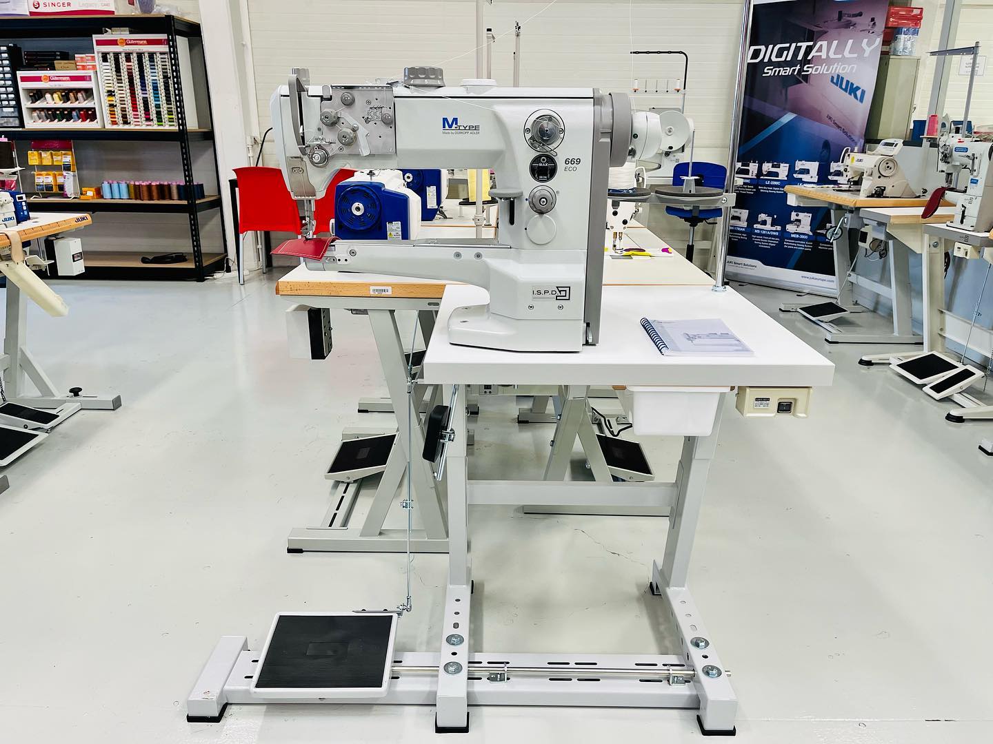 DÜRKOPP ADLER 669 ECO - Vrije arm naaimachine voor leder - Ispd